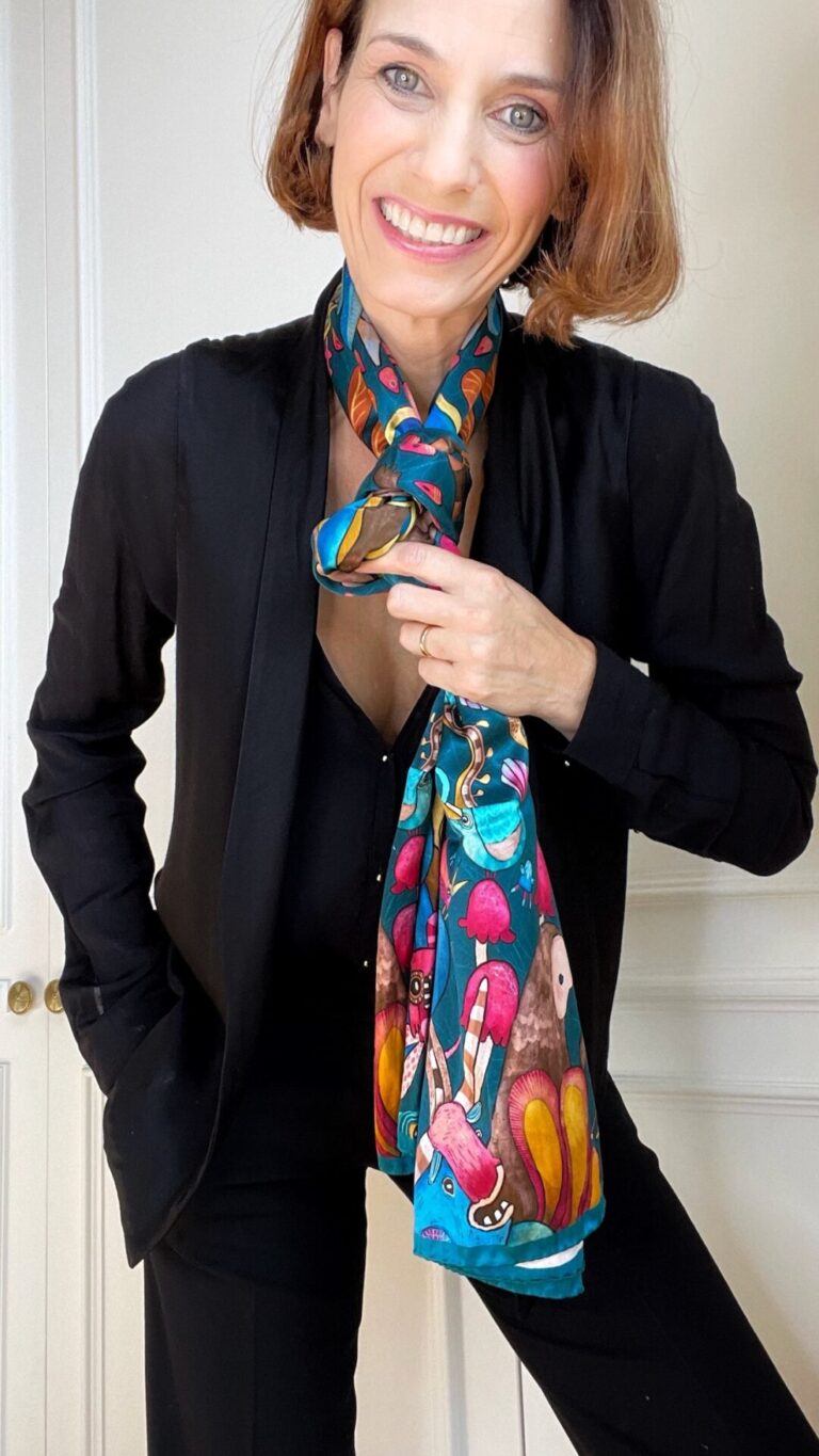 5 modi per trasformare un foulard grazie agli accessori - Easymomswissmade