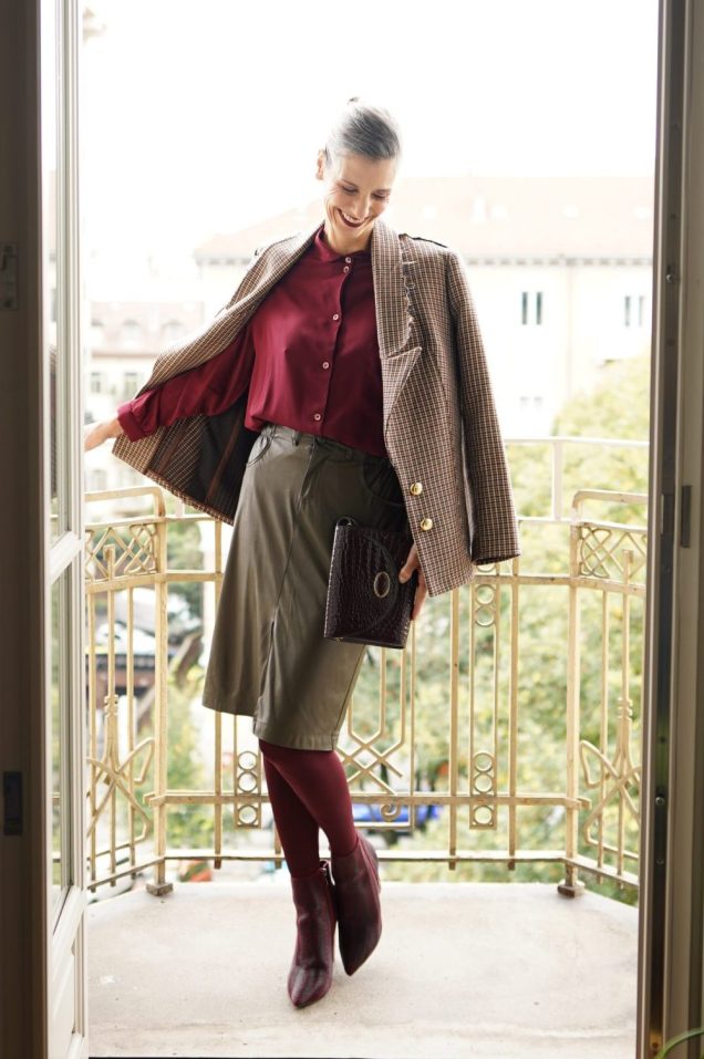 Outfit con il color borgogna: come indossare il burgundy con stile ...