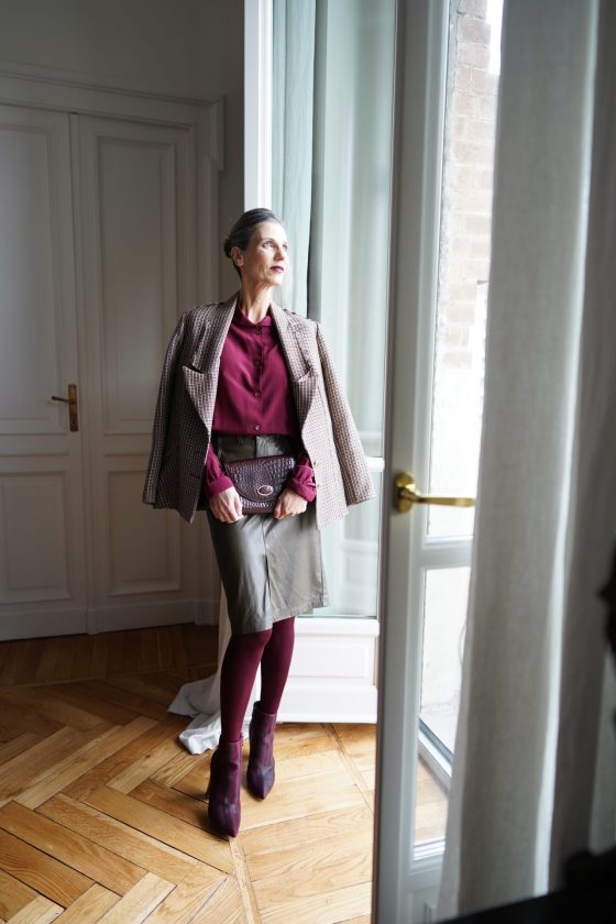Outfit con il color borgogna: come indossare il burgundy con stile ...